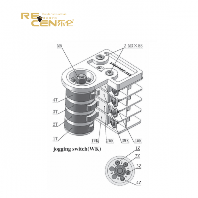 Trolley Height Limit Switch 1:274 With Potentiometer Safe Load ...