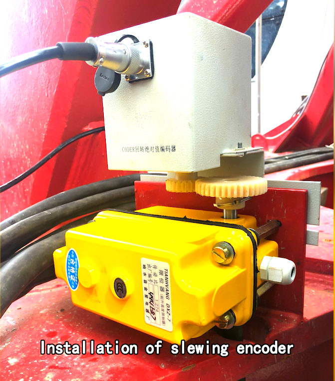 Aluminum Multiturn Absolute Encoder Anti Collision 4096 Slewing Circles