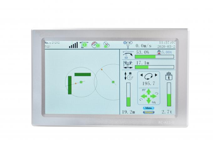 Visable Displayer Tower Crane Load Moment Indicator Monitor 10 Inch ...
