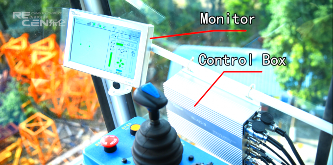 Digital Tower Crane Safety Devices Main Control Monitor Host Ports ...