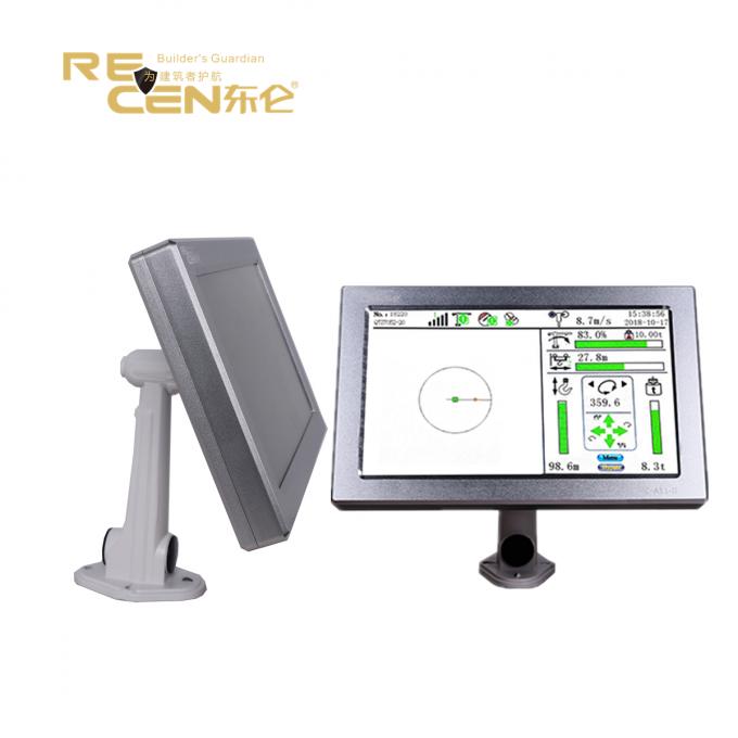 Visible Display Tower Crane Anti Collision System Monitor 10 Inch Touch ...